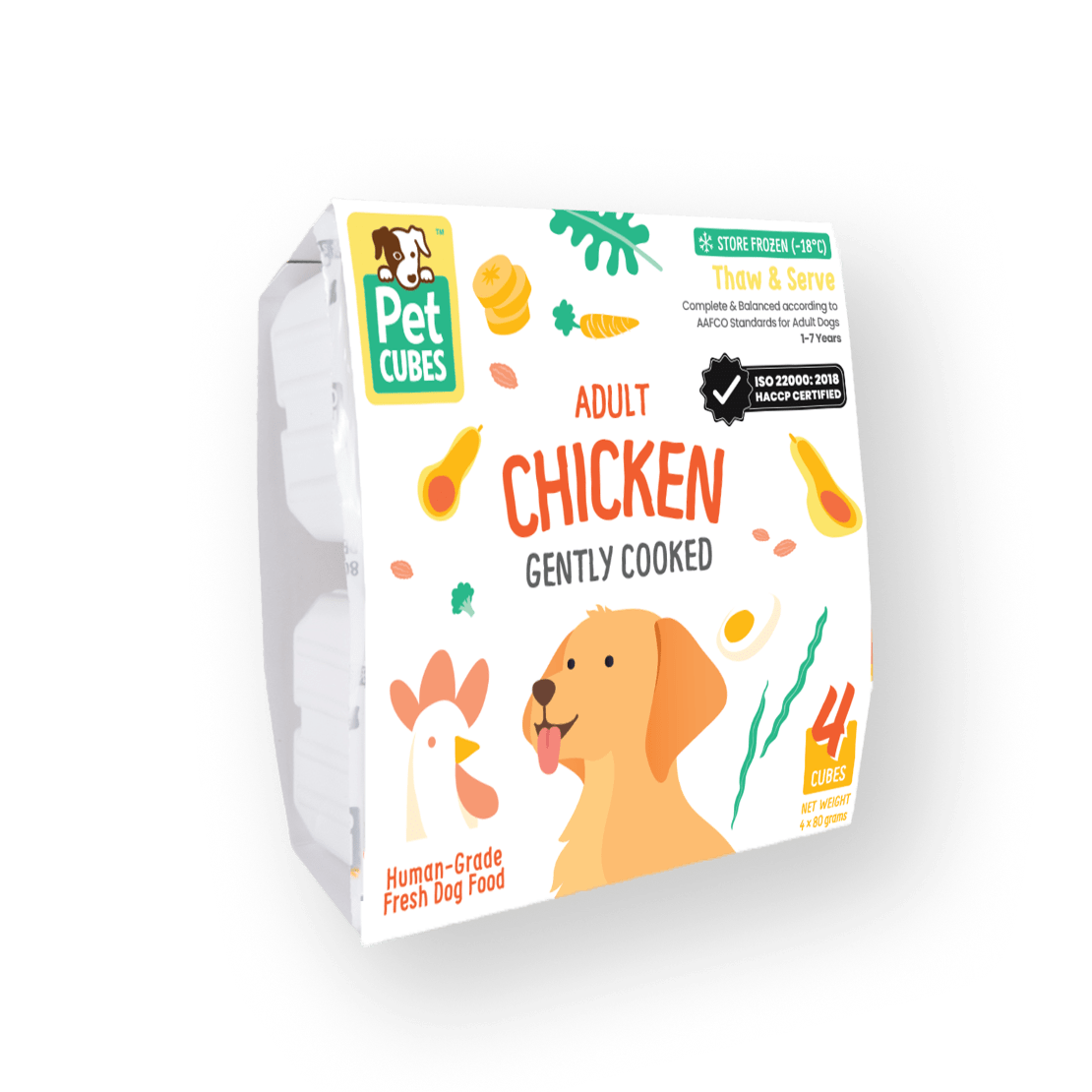 Chicken - Gently Cooked For Adult Dog – PetCubes